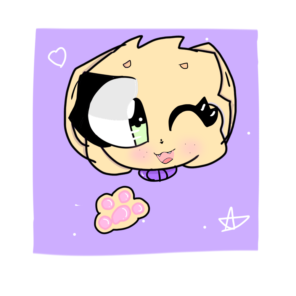 Waving paw - ibisPaint