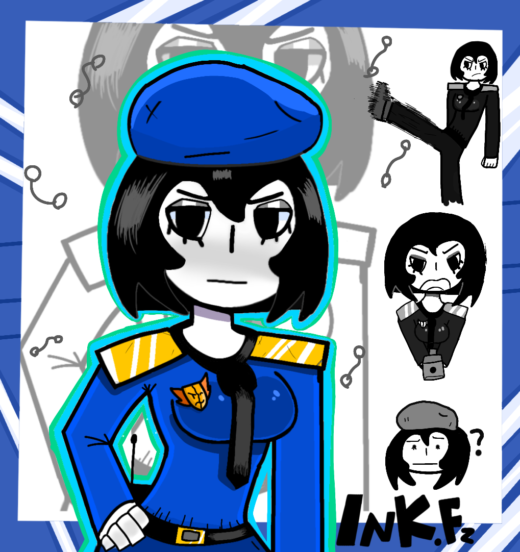 Police melina 🚨 - ibisPaint