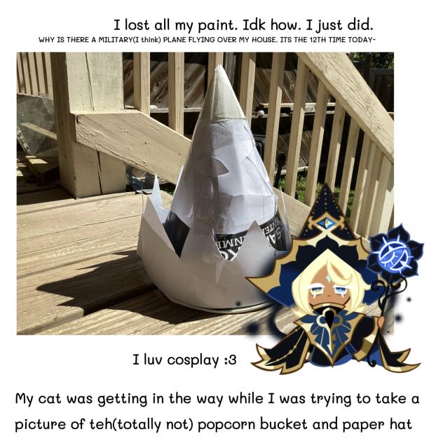 Cosplay hat. - ibisPaint