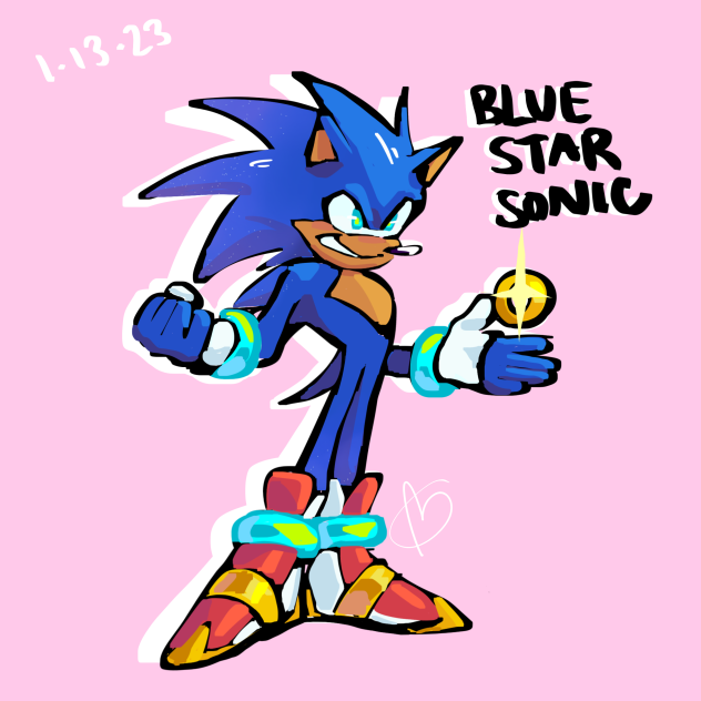 Blue Star - ibisPaint