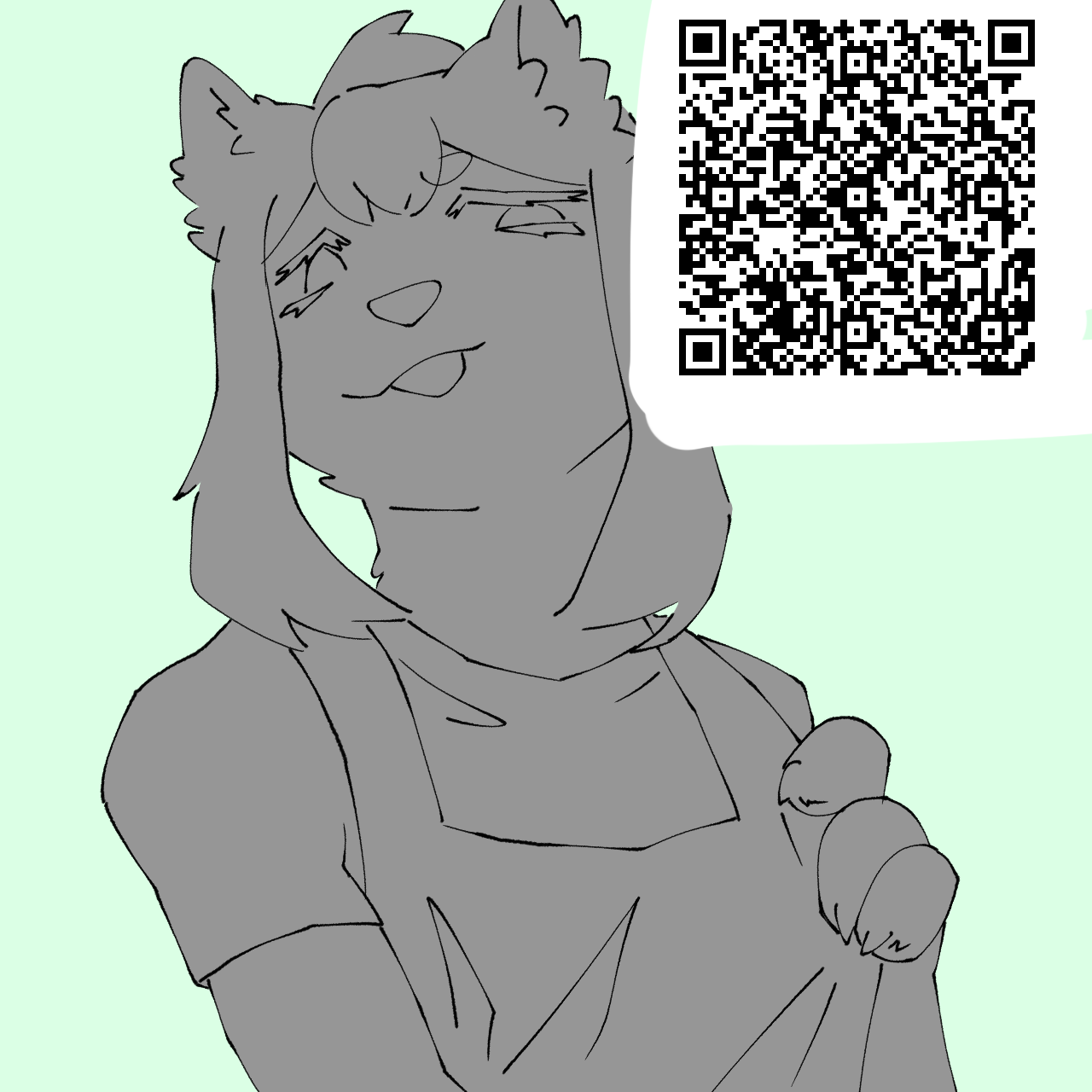 Lineart yippie - ibisPaint