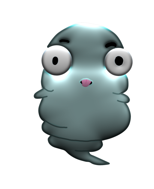 Fwoofy ghost - ibisPaint