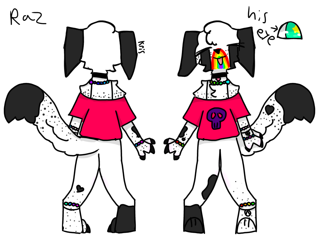 Fursona ref sheet! - ibisPaint