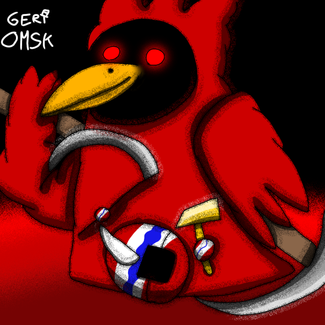 Omsk bird Countryball - ibisPaint