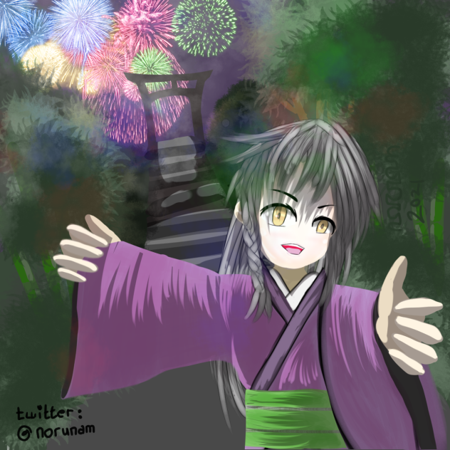 hepi nyu yir! - ibisPaint