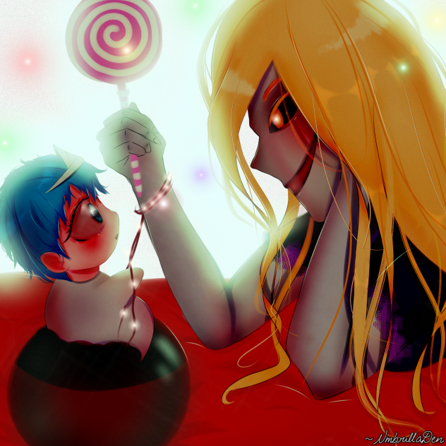 Mom and son - ibisPaint