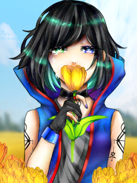 hidden mascot - Cin - ibisPaint