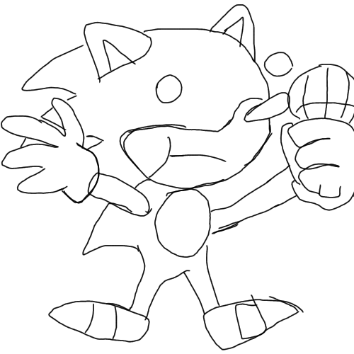 Sunky.MPEG Trace (Transparent) - ibisPaint