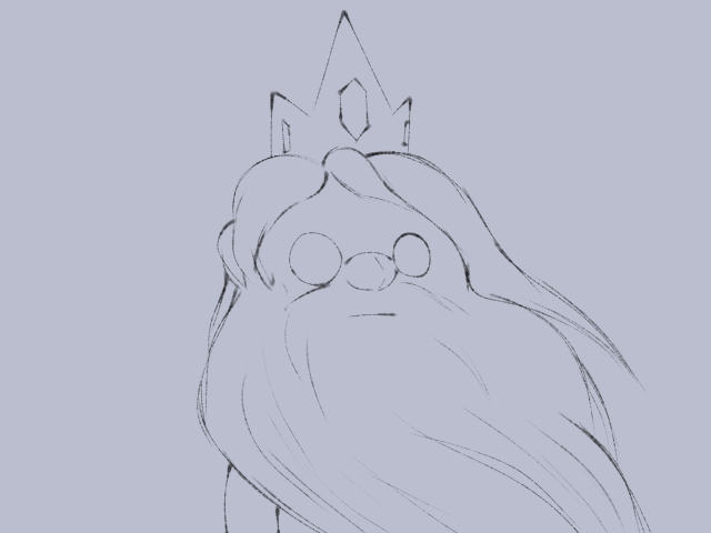 Ice beard flow - ibisPaint