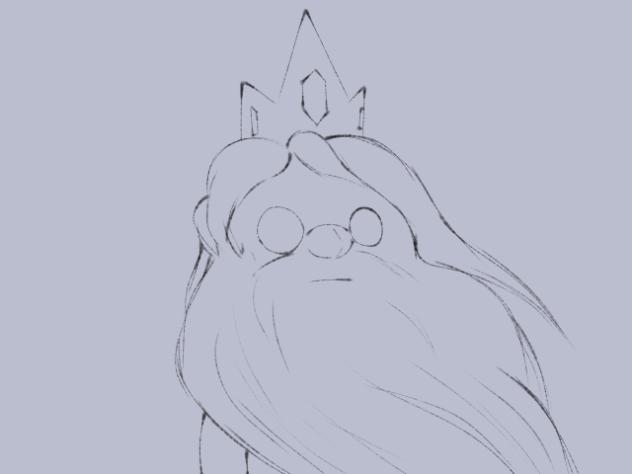 Ice beard flow - ibisPaint