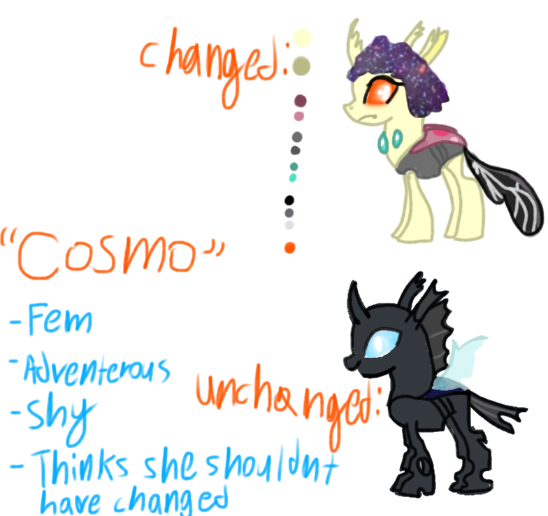 My little pony changeling oc! - ibisPaint