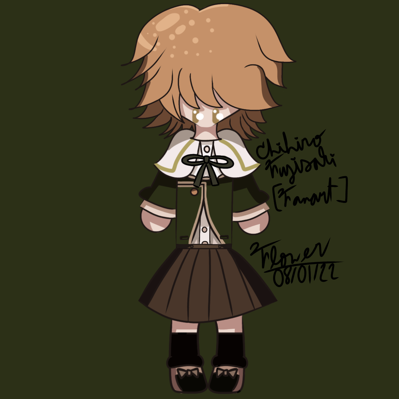 Chihiro Fujisaki - Danganronpa - ibisPaint