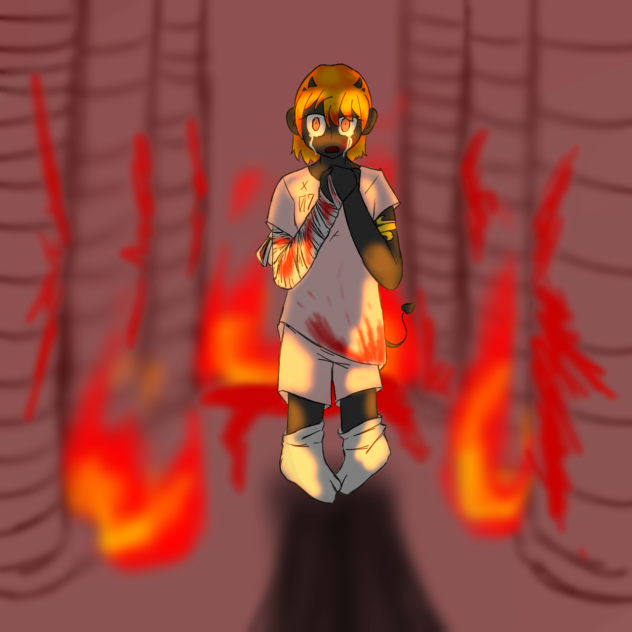 Fire OC child - ibisPaint