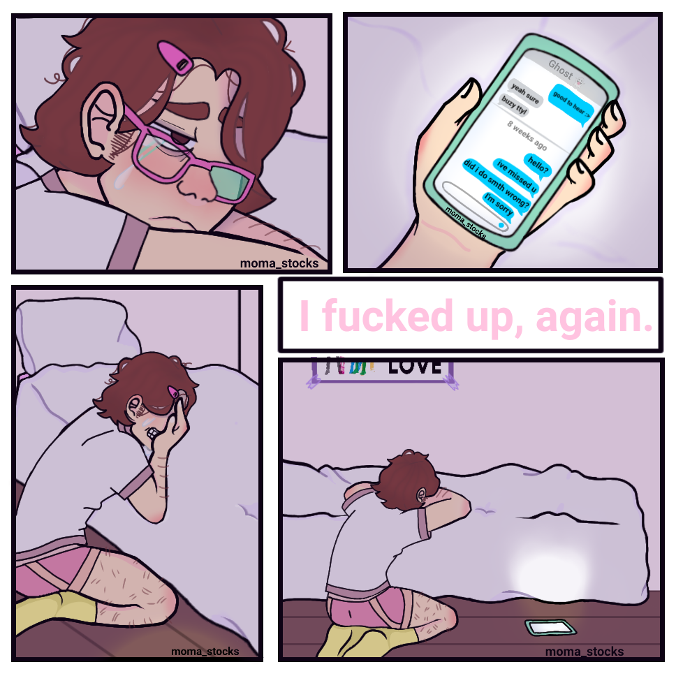 Ghostin' comic - ibisPaint