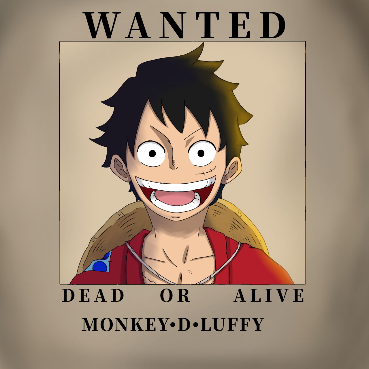 MONKEY•D•LUFFY - ibisPaint