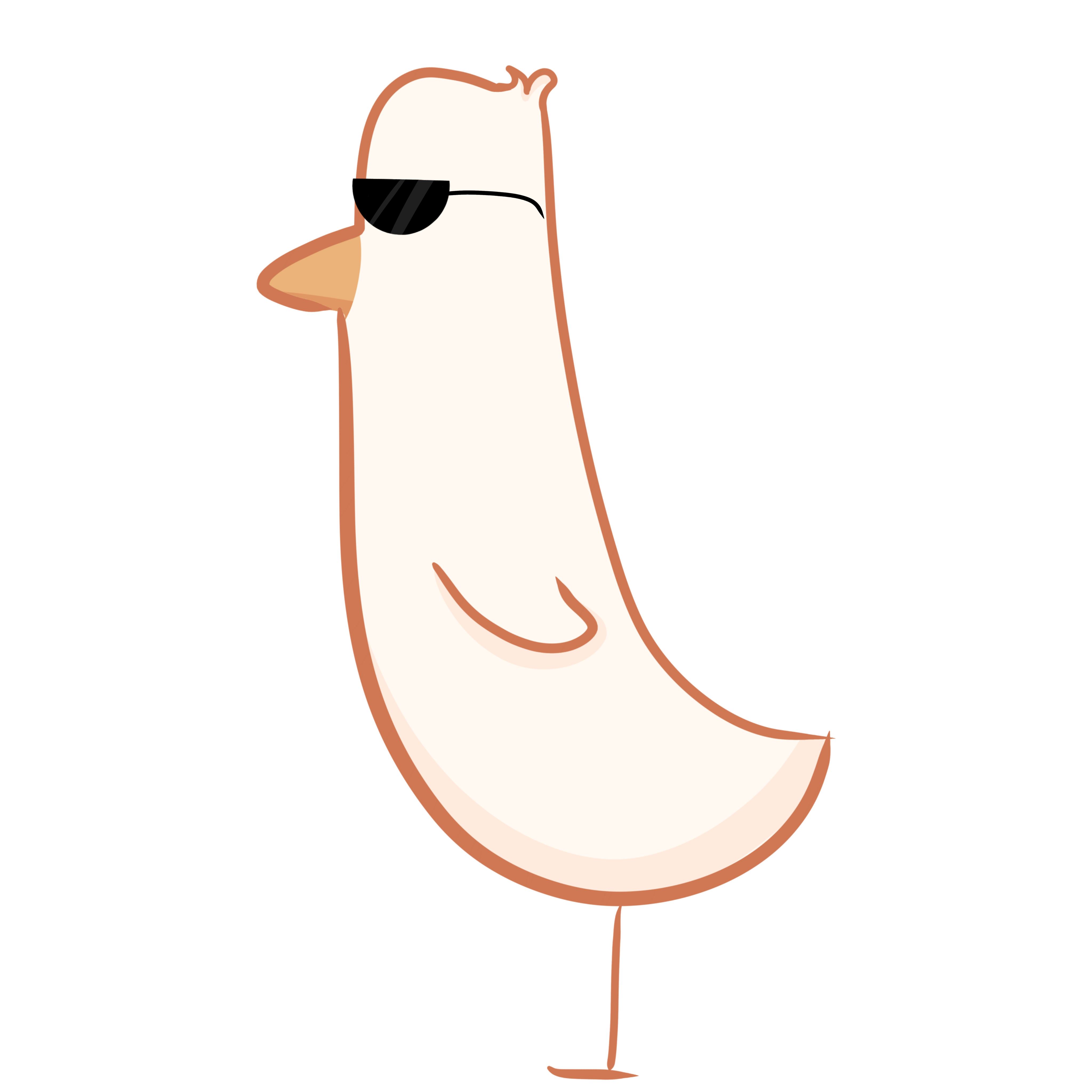 Bob the seagull - ibisPaint