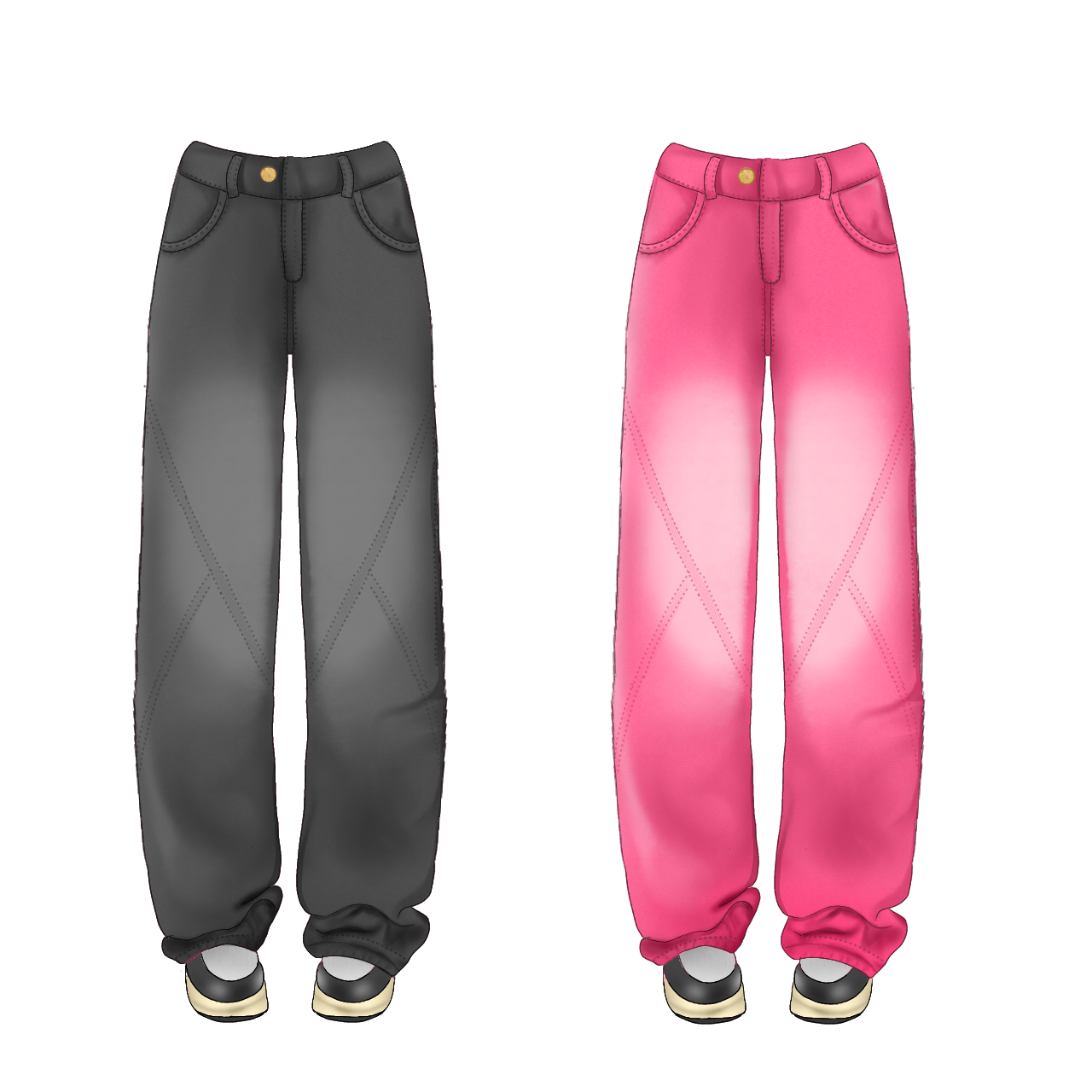 baggy jeans - ibisPaint