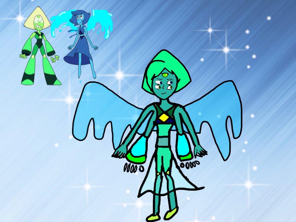 Steven Universe- Lapis+Peridot Fusion - ibisPaint