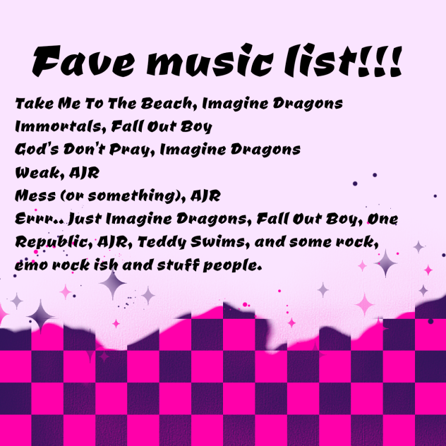 fav music list - ibisPaint