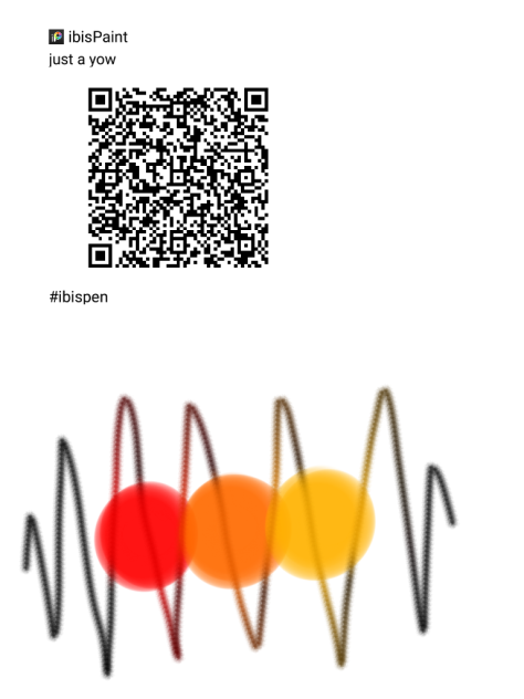 just a yow - ibisPaint