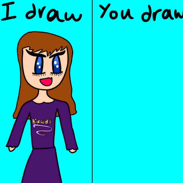 I draw you draw challenge - ibisPaint