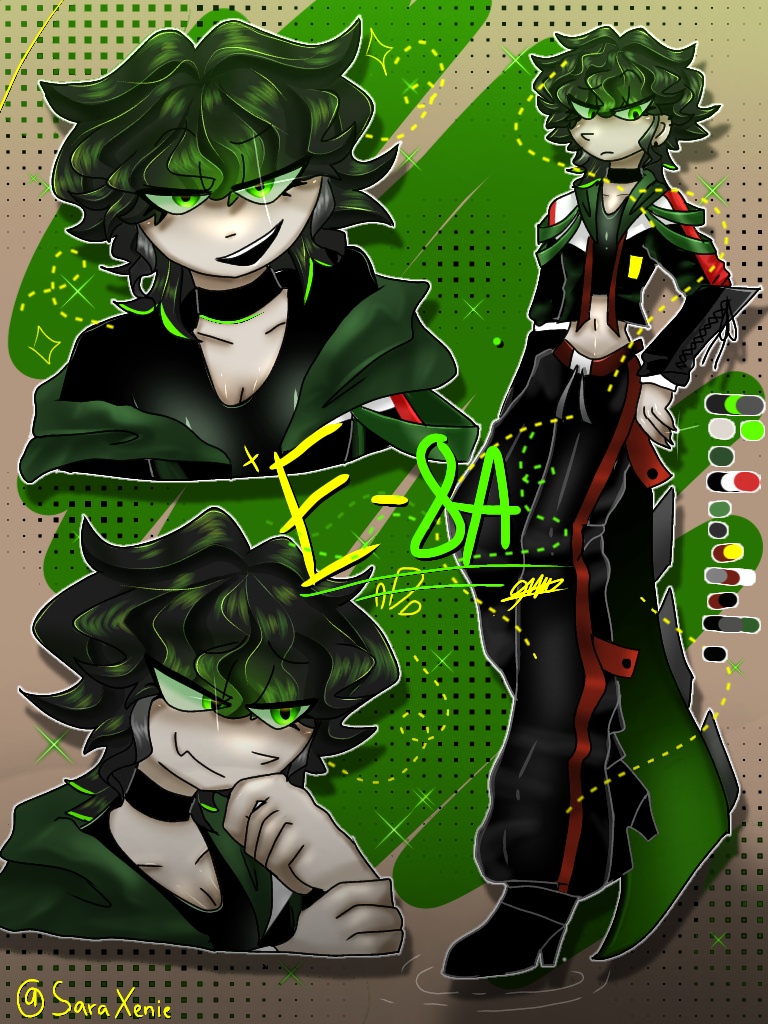 E-8A but he is a human😨 - ibisPaint