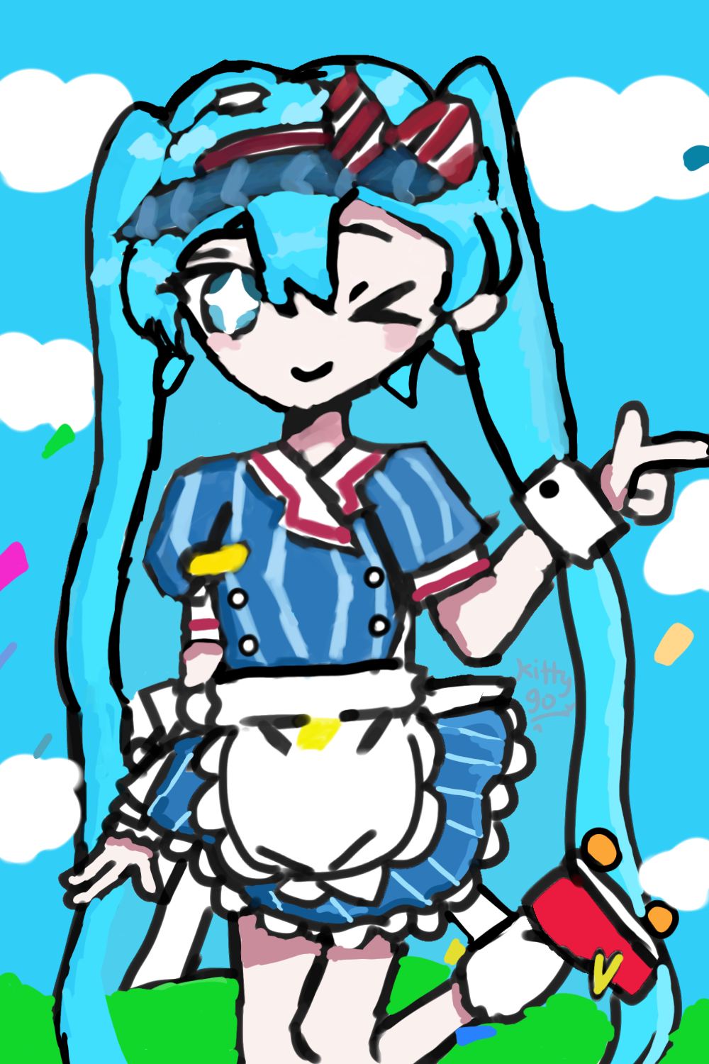 mesmerizer miku! - ibisPaint