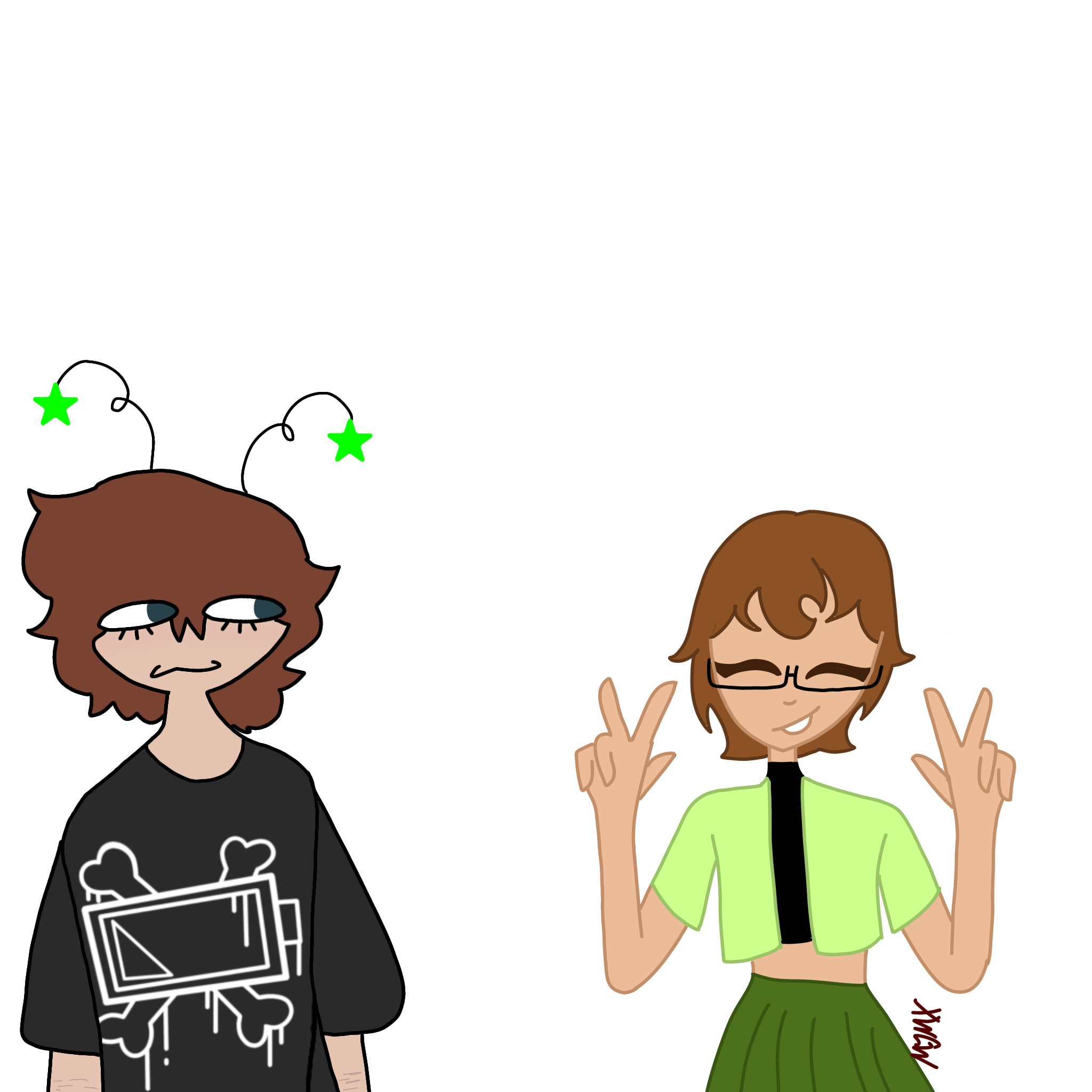 collab with clover - ibisPaint