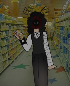 Yuki in the grocery store - ibisPaint