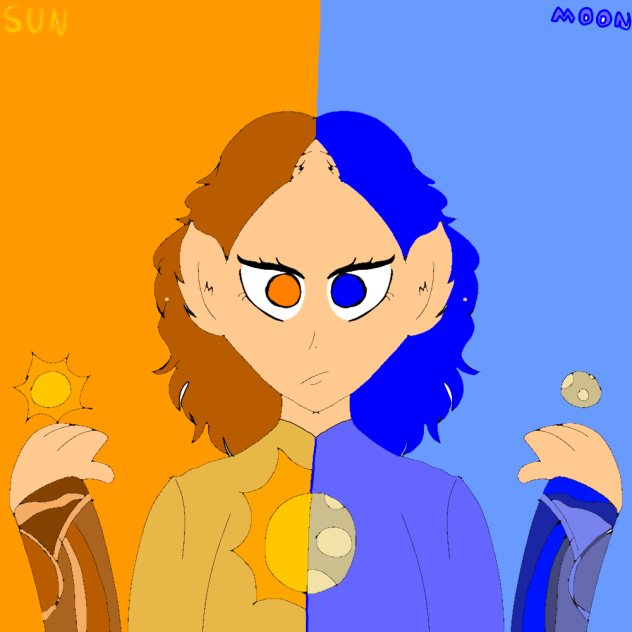 Sun or moon - ibisPaint