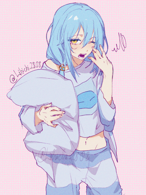 sleepy slime - ibisPaint