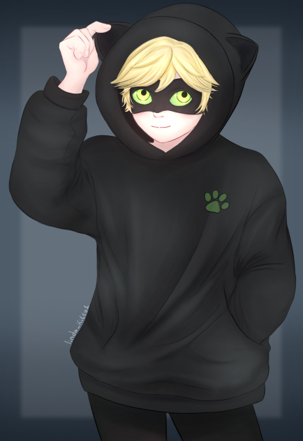 🐈‍⬛Cat Noir sweater🐈‍⬛ - ibisPaint
