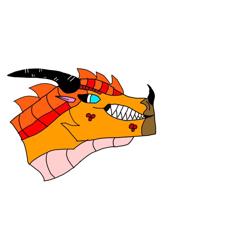 Wings of Fire SkyWing. - ibisPaint