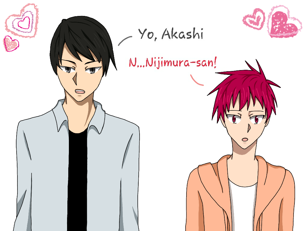 KNB Nijimura-san and Akashi~♡ - ibisPaint