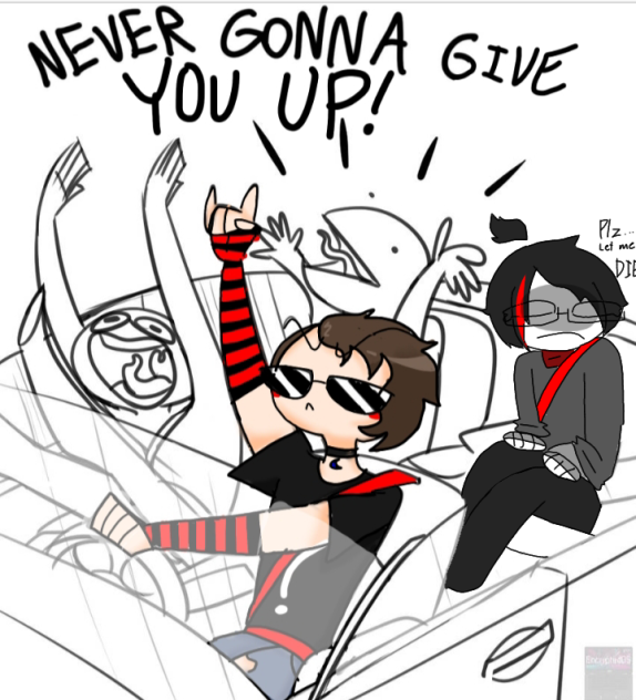 RICK ROLL 😈 - ibisPaint