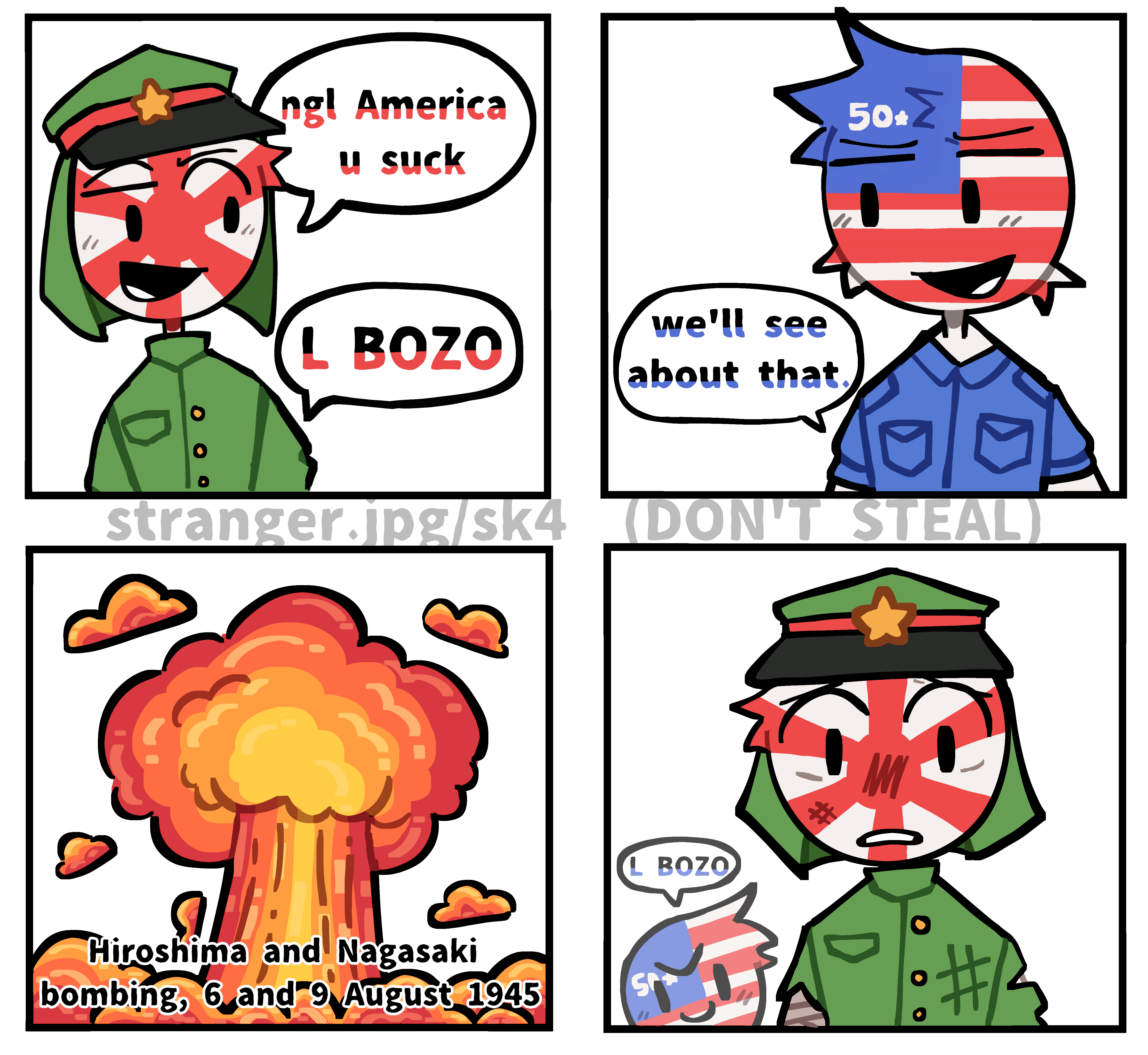 Short Countryhuman Comic - ibisPaint