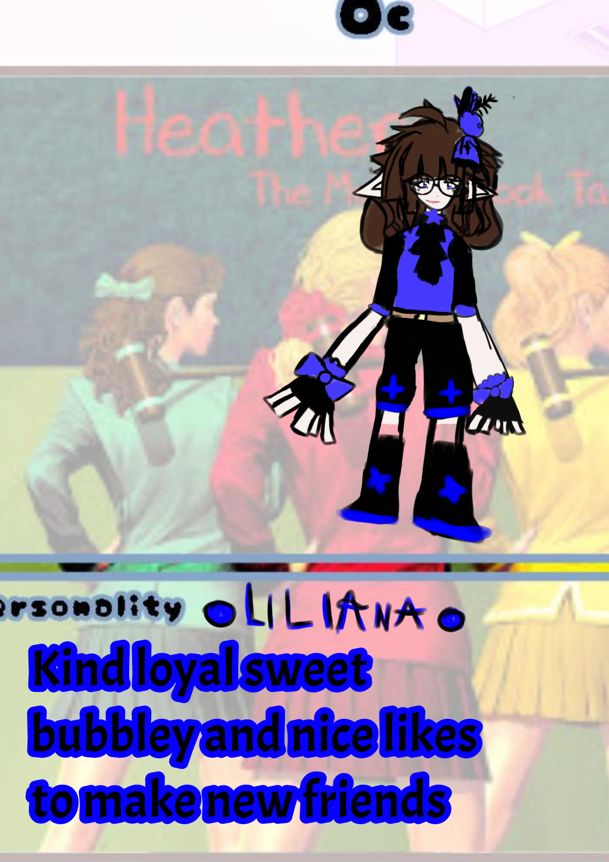 liliana for cheez's comic heathers wives - ibisPaint