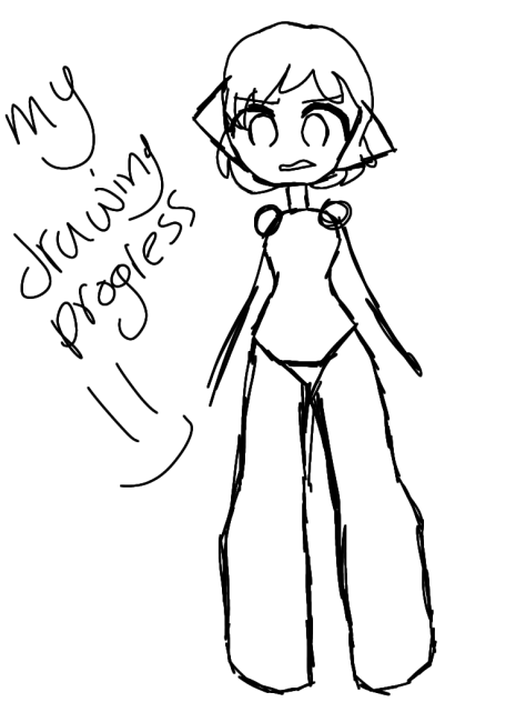 progress drawing - ibisPaint