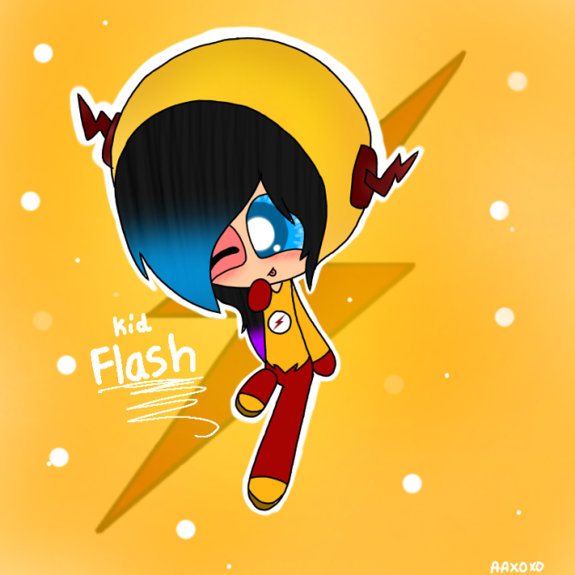 Kid Flash COSPLAY - ibisPaint