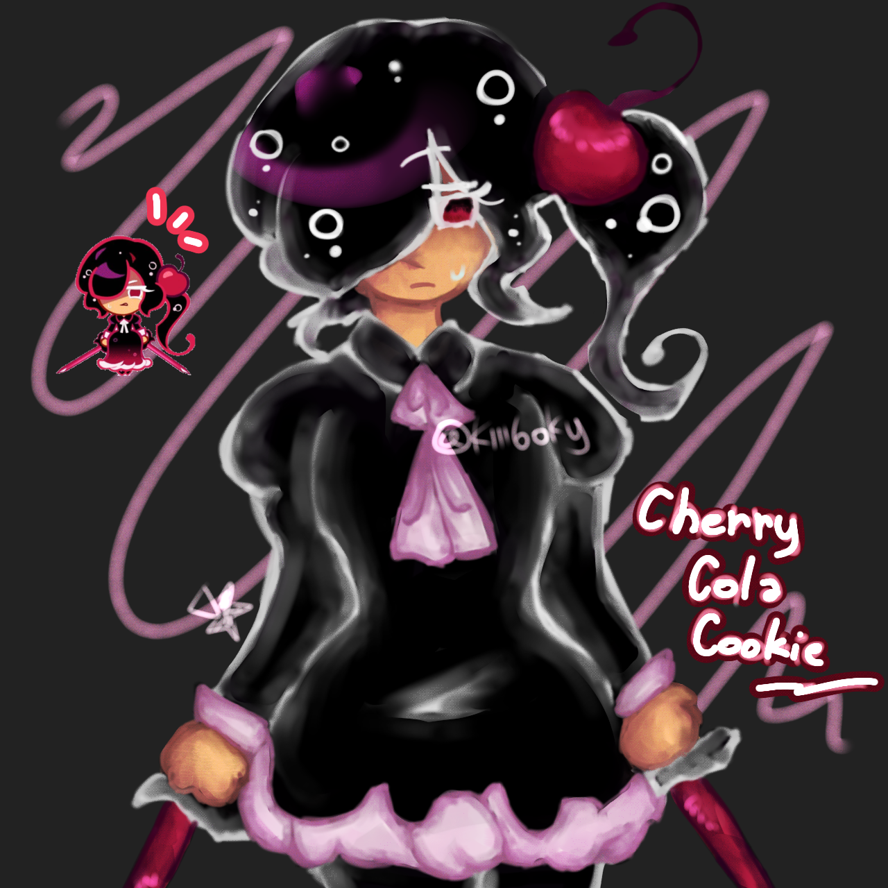 Cherry cola cookaay.. - ibisPaint
