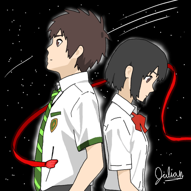 Kimi no Na wa fanart - ibisPaint