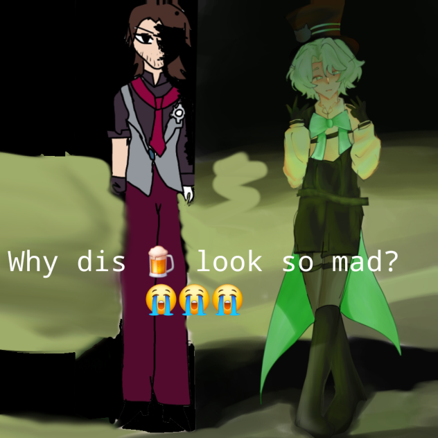 WHY DIS 🍺 LOOK SO MAD - ibisPaint