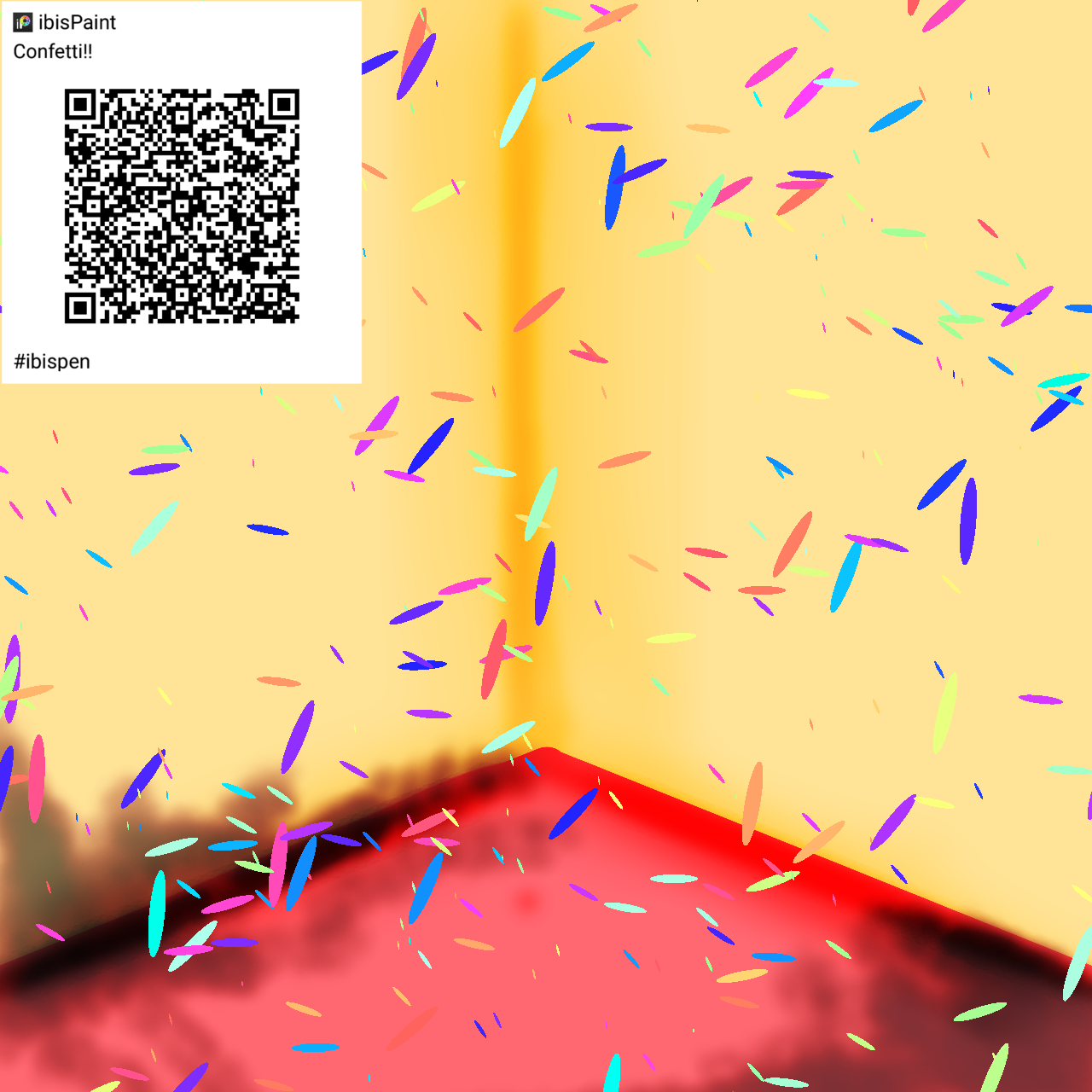 confetti brush!! - ibisPaint