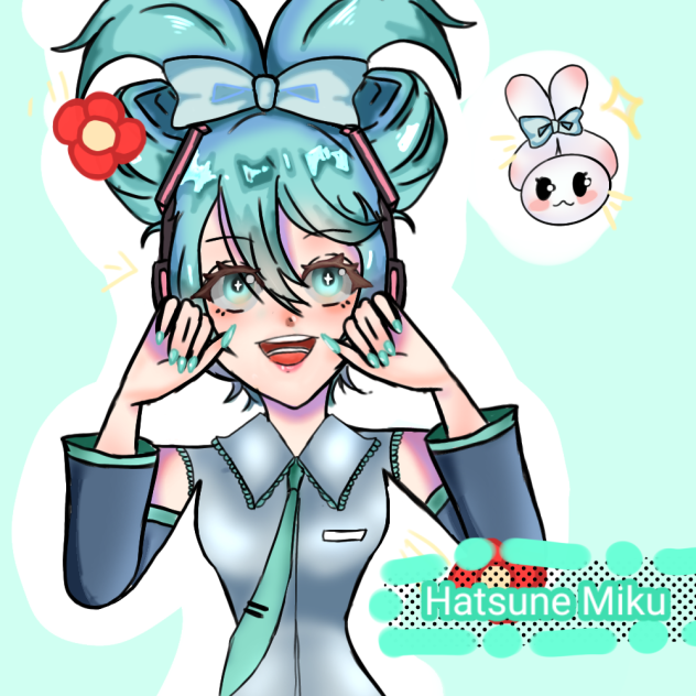Hatsune Miku - ibisPaint