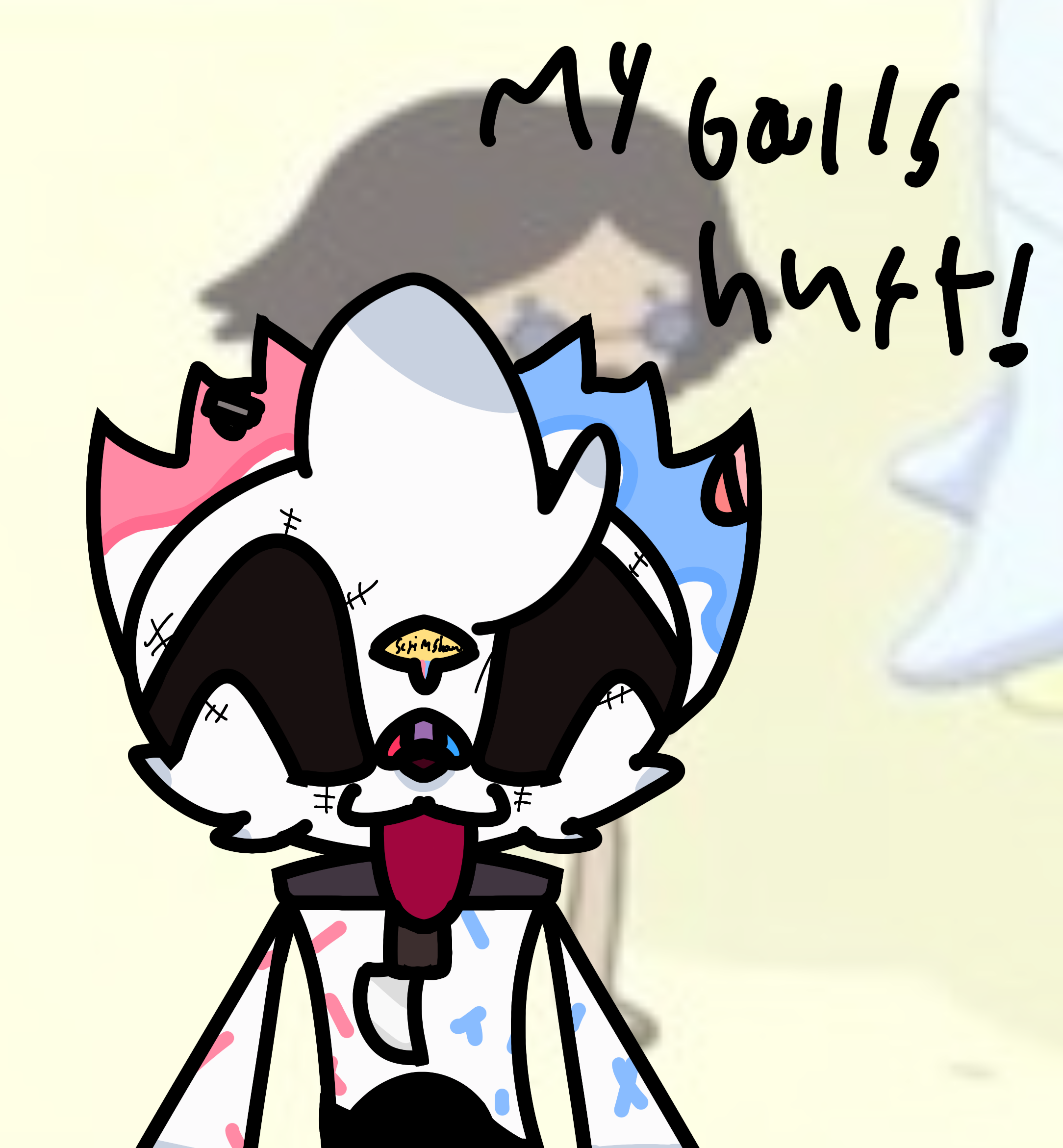 My balls hurt!!!!!!!!!!! - ibisPaint