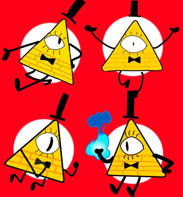 Bill cipher - ibisPaint