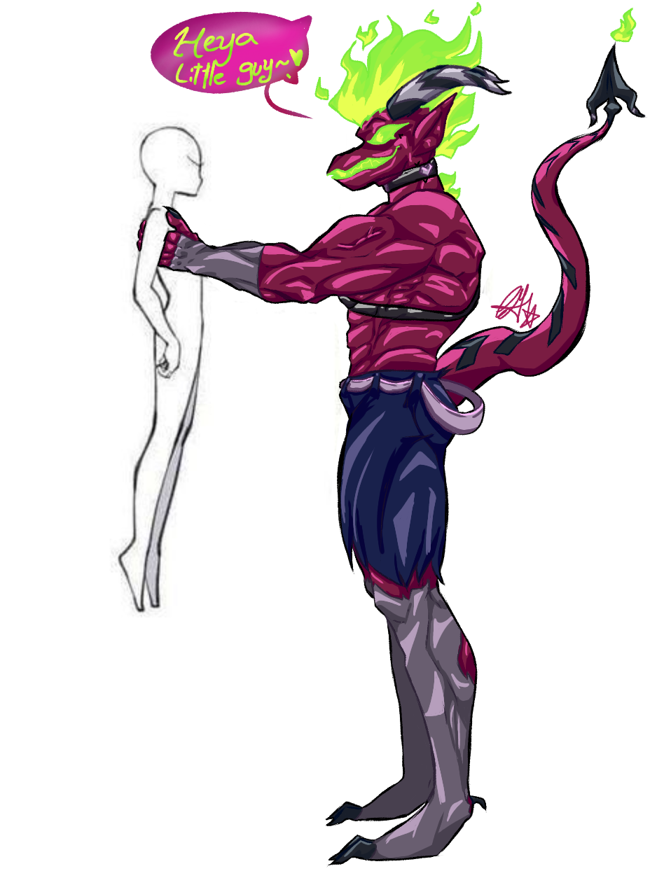 Big carrying small collab - ibisPaint