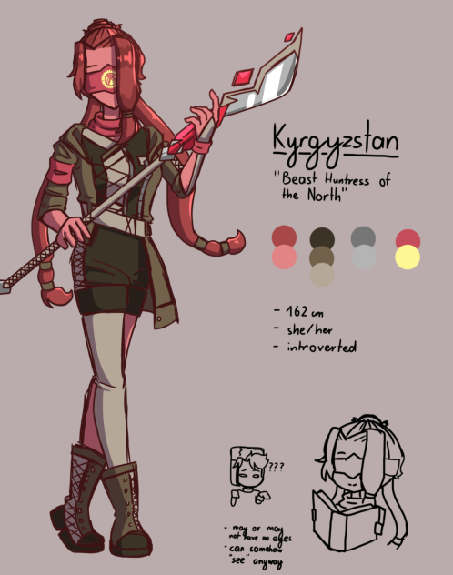 Kyrgyzstan Ref Sheet - ibisPaint