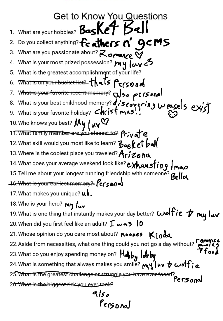 get to know me - ibisPaint