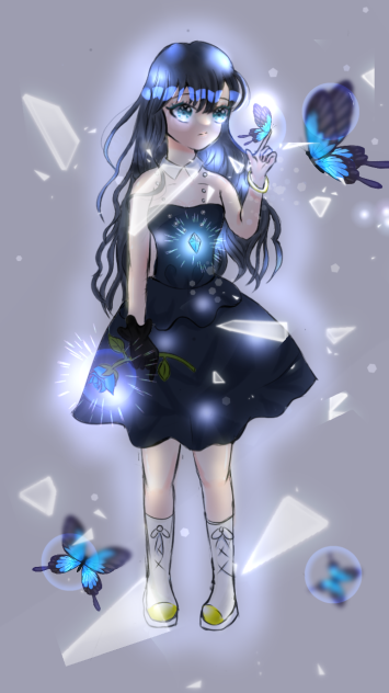 Blue Rose - ibisPaint